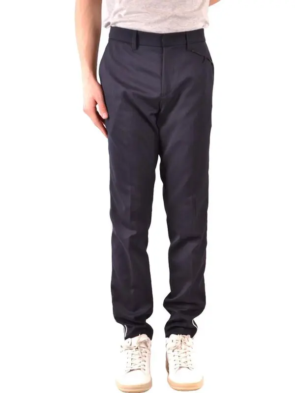 PAOLO PECORA Trousers - Blue