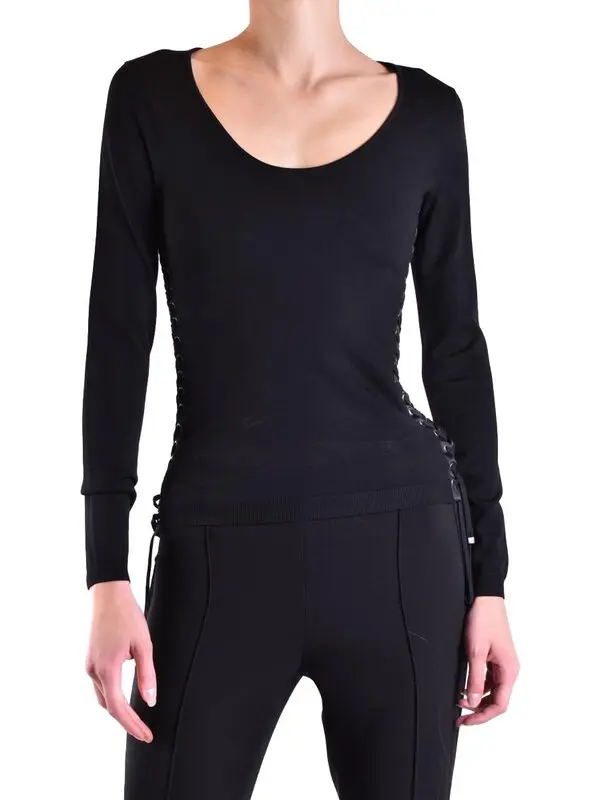 Dolce & Gabbana Long Sleeve Top - Black