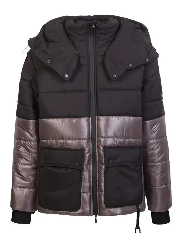 MAUNA KEA Two-tone Padded Jacket - Black