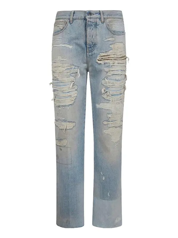 Amiri Straight Leg Denim - Blue