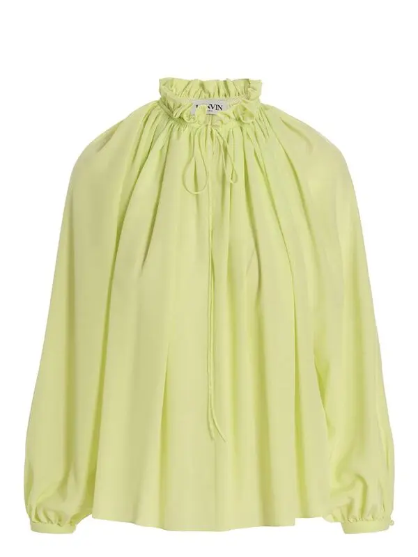 LANVIN Silk Blouse - Yellow