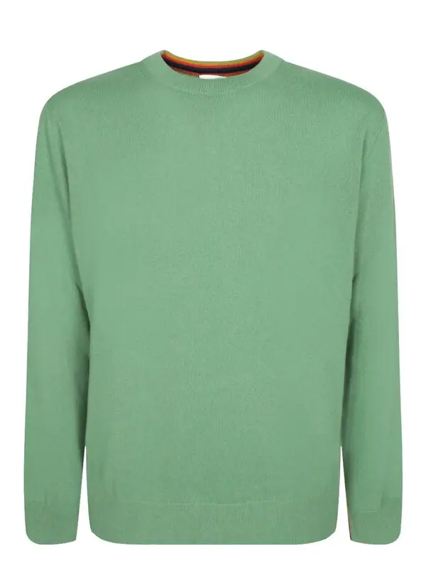 Paul Smith Cashmere Long Sleeve Sweater - Green