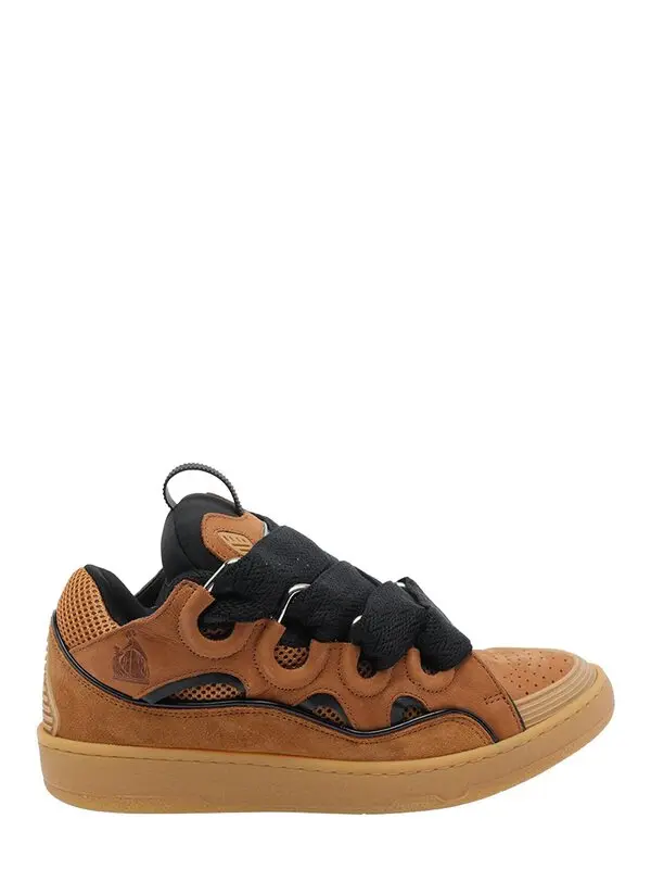 LANVIN Curb Sneakers - Brown