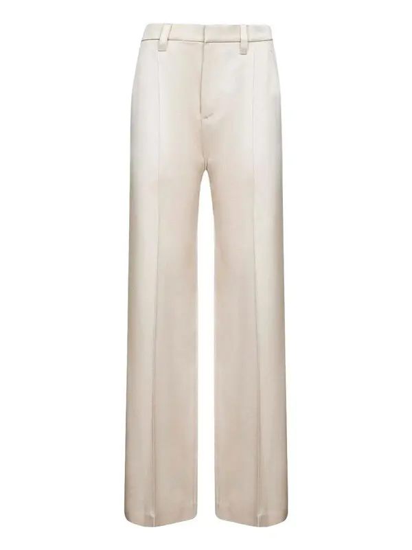 Brunello Cucinelli Wide-leg Trousers - White