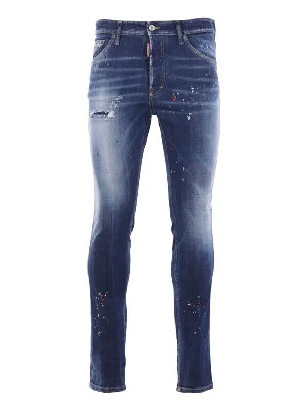 Dsquared2 Long-crotch Jeans - Blue