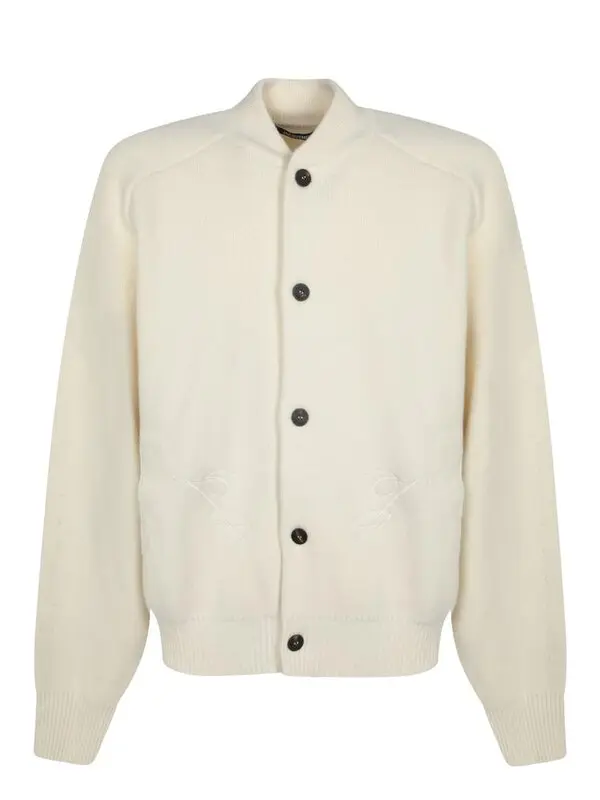 Jacquemus Pallone Cardigan - White