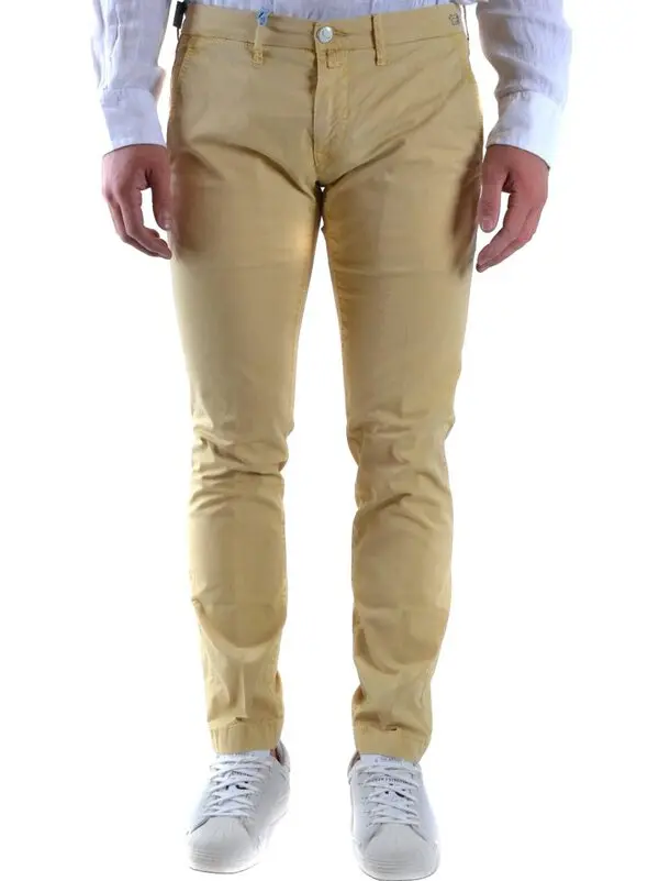 Jacob Cohen Trousers - Yellow