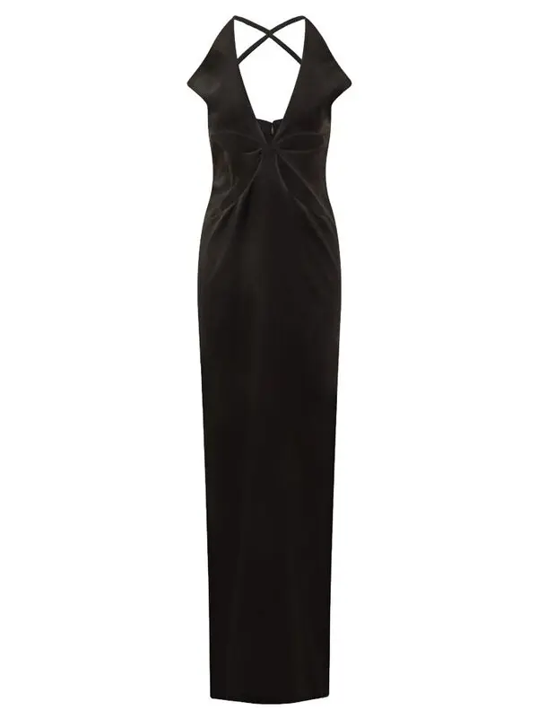 MONOT Long Dress - Black