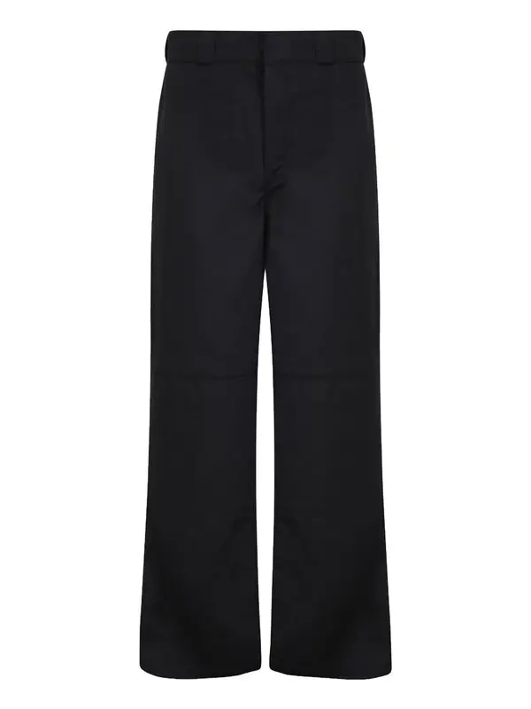 Palm Angels Straight Leg Trousers - Black