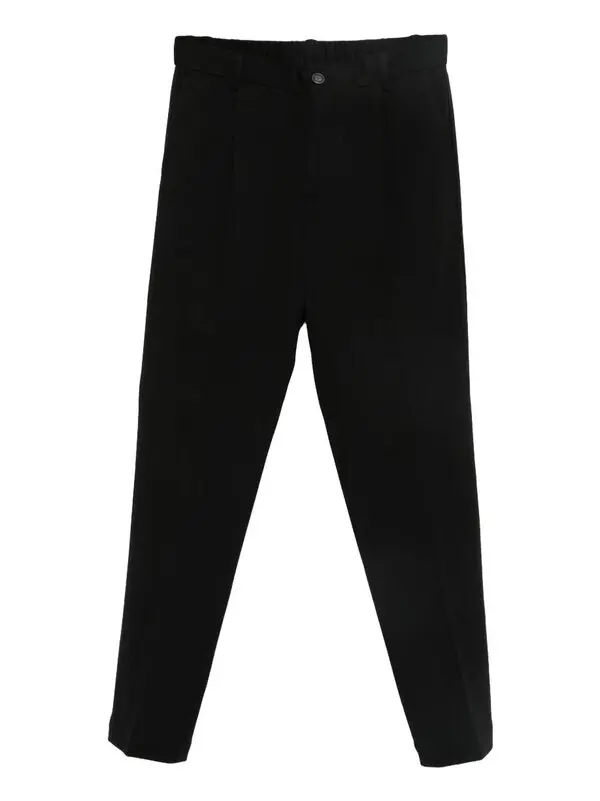 DANIELE ALESSANDRINI Casual Trousers - Black
