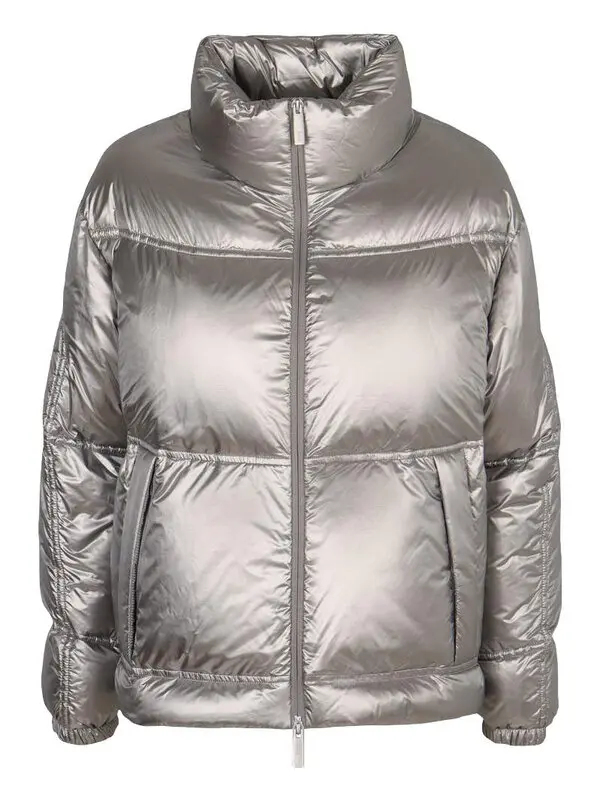 Herno Padded Nylon Jacket - Silver