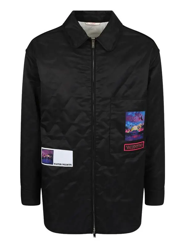 Valentino Garavani Quilted Down Jacket - Black