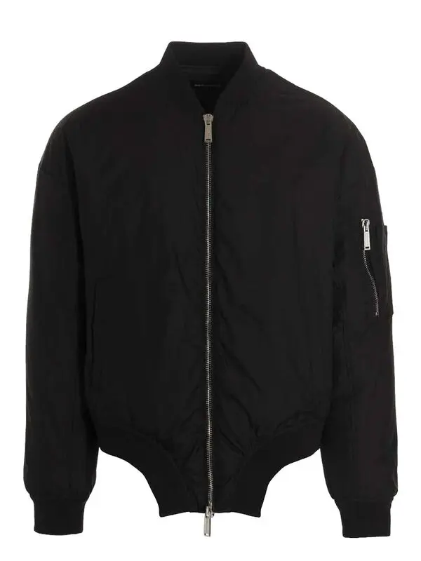Dsquared2 D2 On The Wave Bomber Jacket - Black
