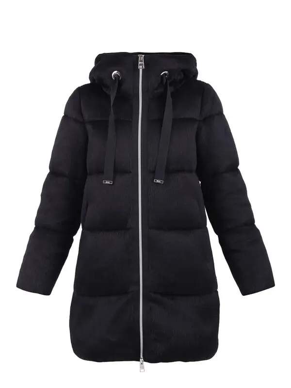 Herno Zipped Padded Jacket - Black