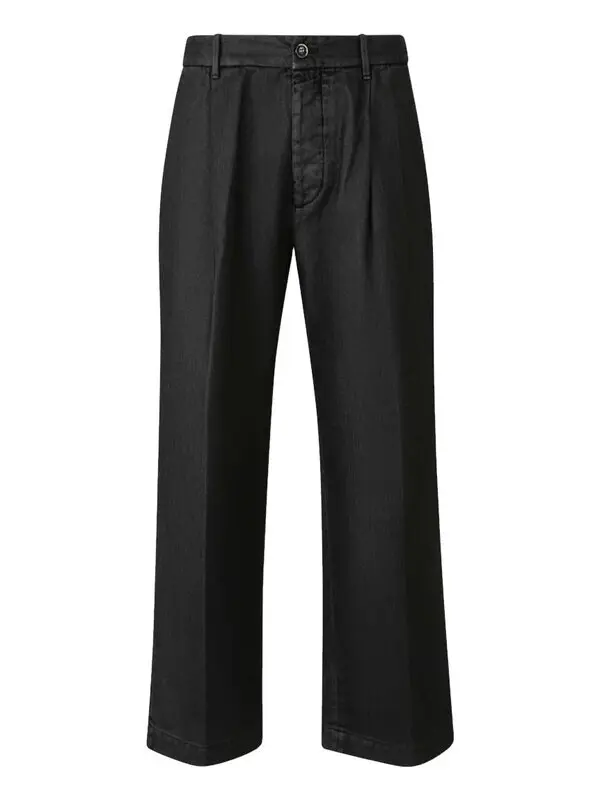 NINE:INTHE:MORNING Wide Dress Trousers - Black
