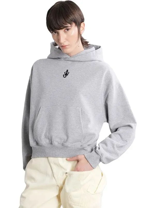 JW Anderson Hooded Sweatshirt - Grey