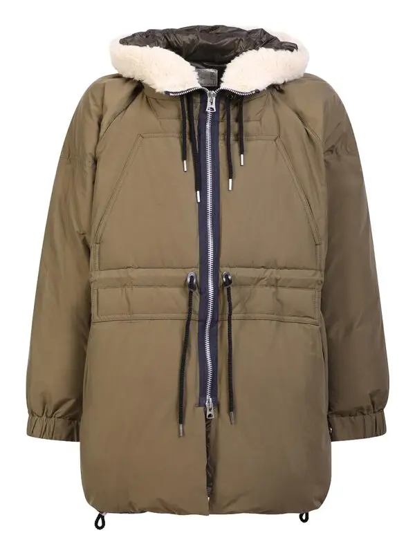 Sacai Blouson Down Jacket - Green