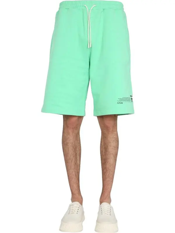 MSGM Bermuda Shorts - Green