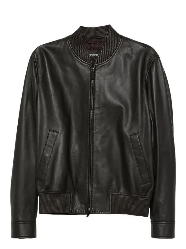 ジャケット・アウター EMPORIO ARMANI leather fur 2way jacket 315ePGkxPML._UY1000_.jpg