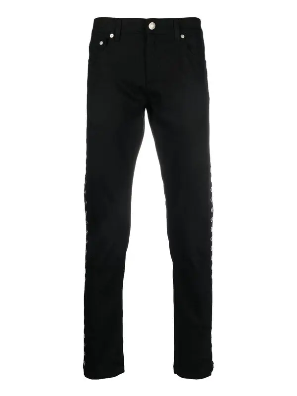 Alexander McQueen Skinny Fit Denim Jeans - Black