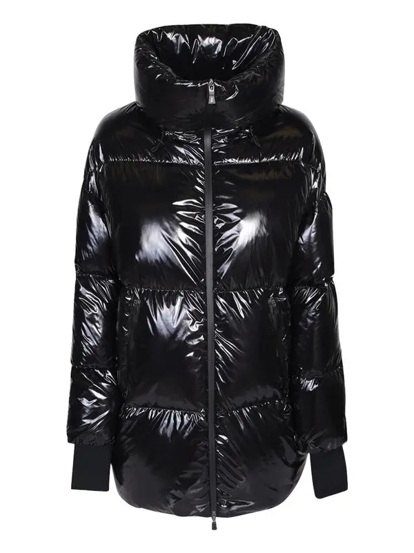 Herno Ice Cube Padded Down Jacket - Black
