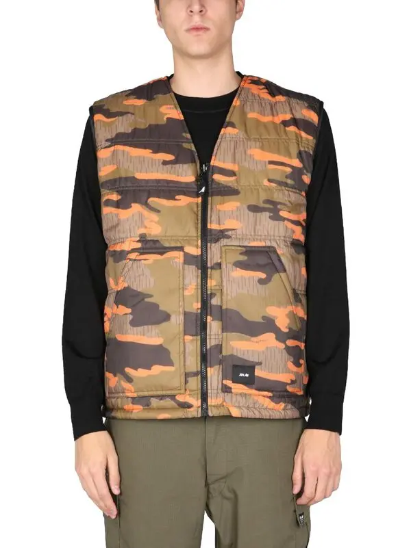 ARKAIR Reversible Quilted Gilet - Black
