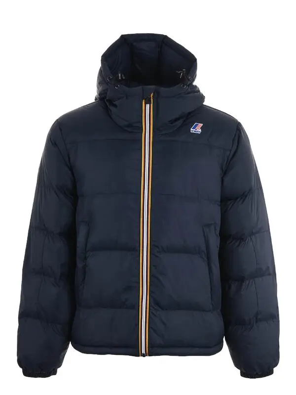 K-WAY Quilted Ripstop Nylon Jacket - Blue