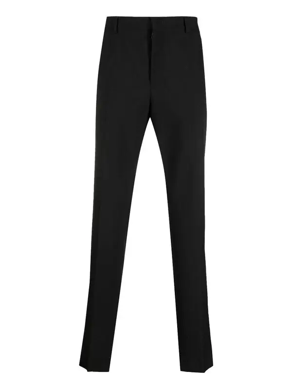 Valentino Garavani Slim-cut Tailored Trousers - Black