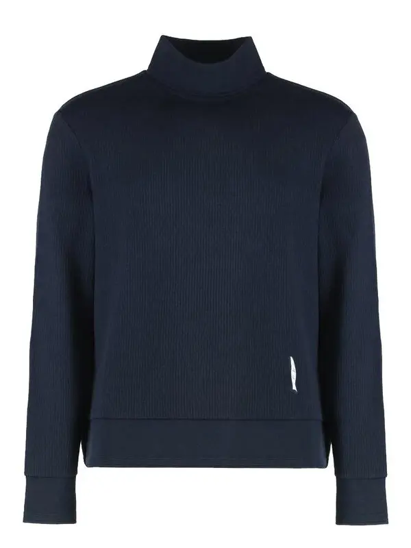 Thom Browne Cashmere Turtleneck Sweater - Blue