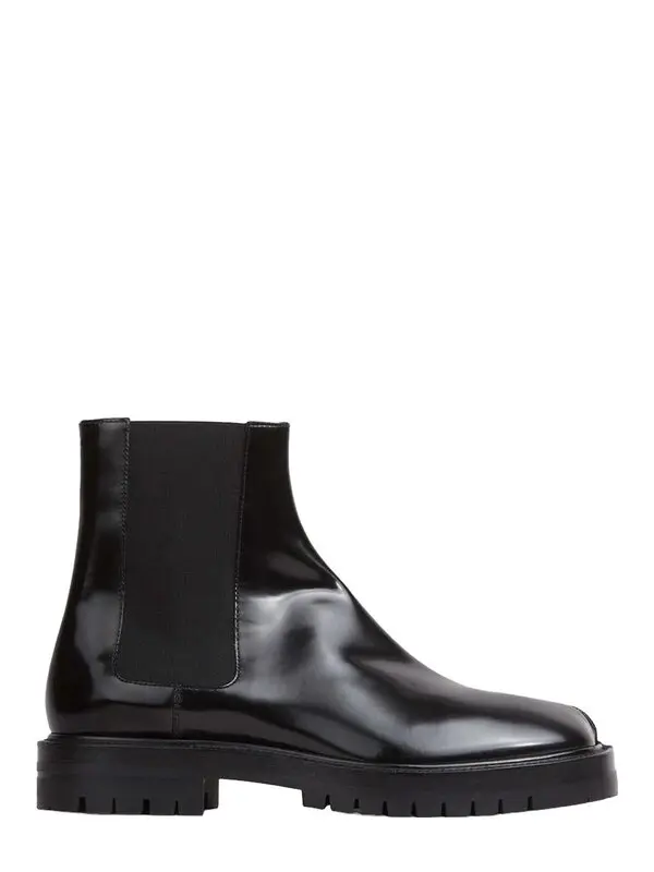 MAISON MARGIELA Chelsea Tabi Boots - Black