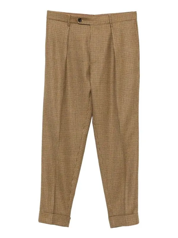 BERWICH Virgin Wool Trousers - Beige
