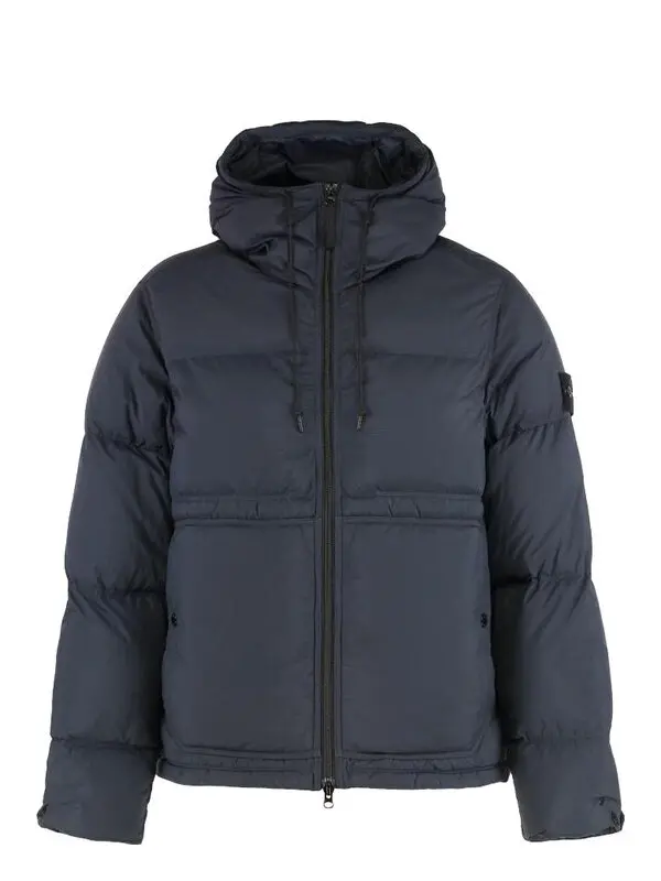 Stone Island Nylon Ripstop 6.6 Cordura® Padded Parka - Blue