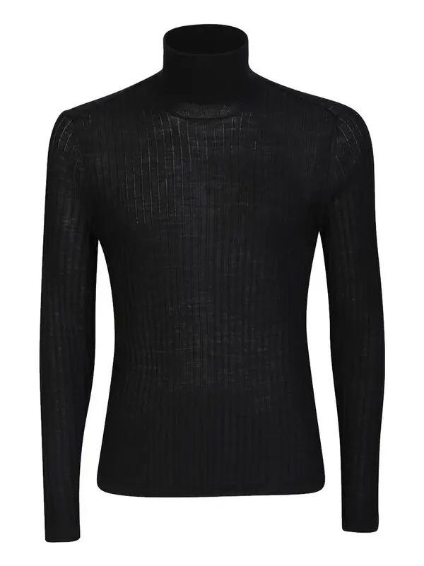 BALLANTYNE Wool Knitwear - Black