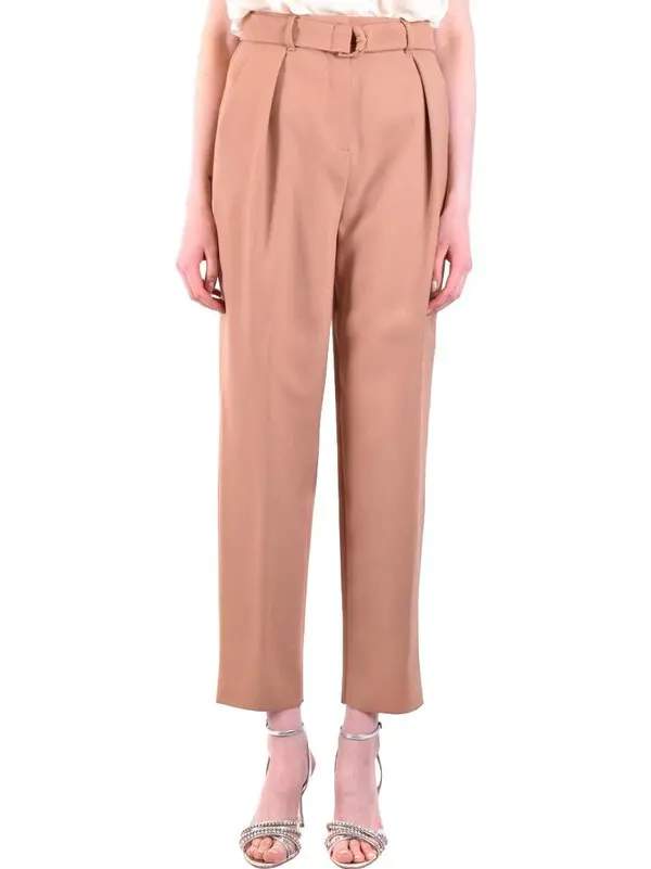 MAX MARA STUDIO Trousers - Brown