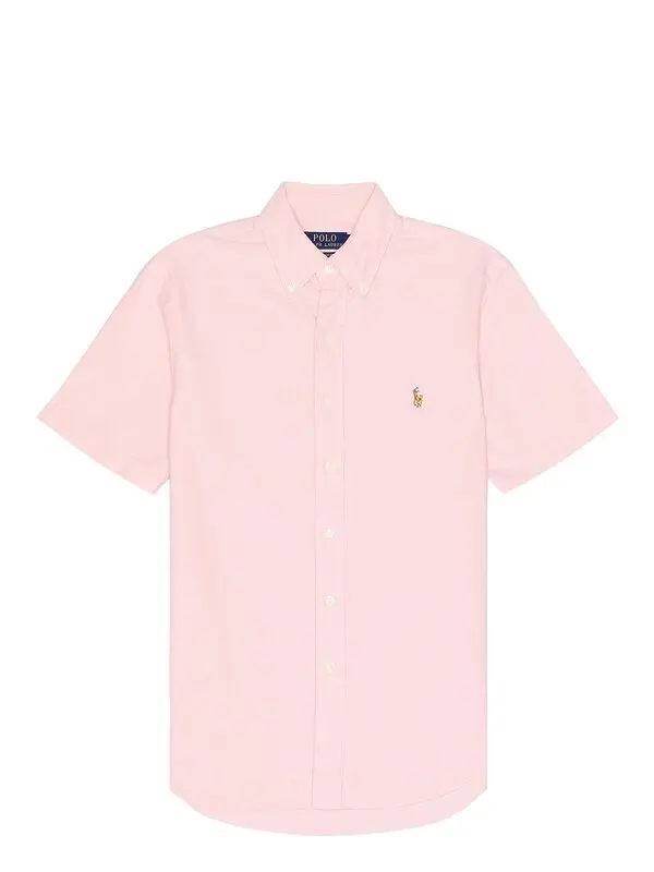 Polo Ralph Lauren Oxford Short Sleeve Shirt - Pink