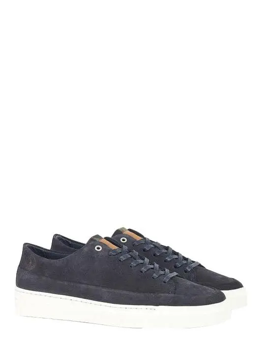 Barbour Lago Sneaker - Navy Suede