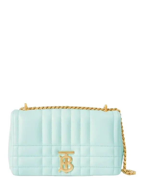 Burberry Lola Quilted Crossbody Bag - Blue