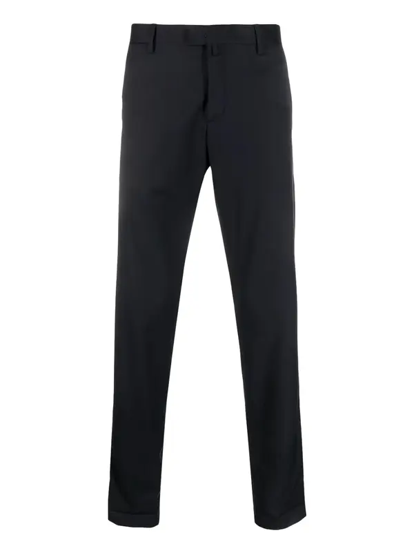 BRIGLIA 1949 Tapered-leg Tailored Trousers - Blue