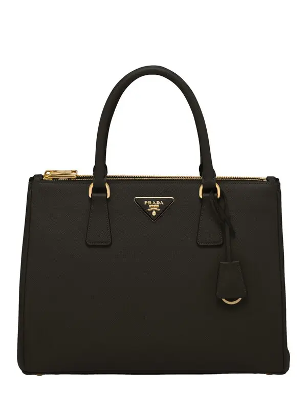 Prada Galleria Large Saffiano Leather Bag - Black