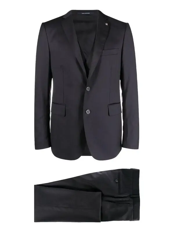 Tagliatore Single-breasted Two-piece Suit - Blue