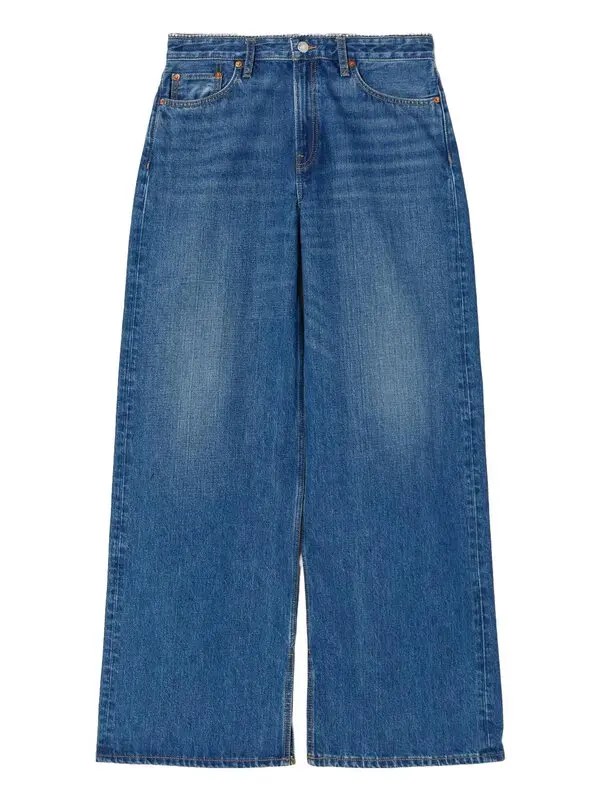 RE/DONE Low Rider Loose Jeans - Blue