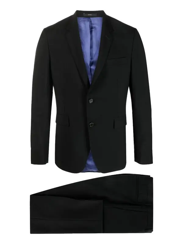 Paul Smith Single-breasted Suit - Blue