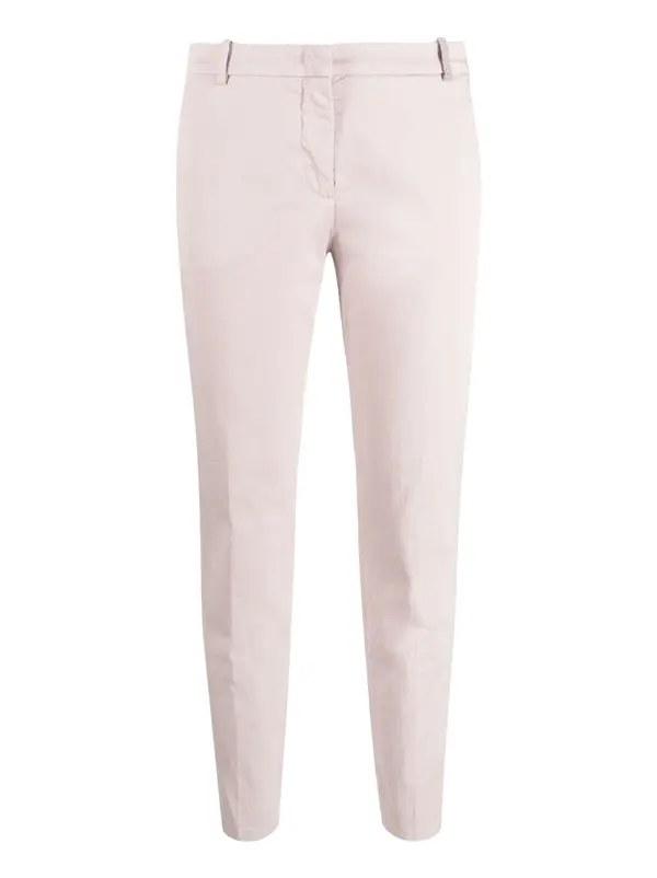 Fabiana Filippi Mid-rise Cropped Trousers - Pink