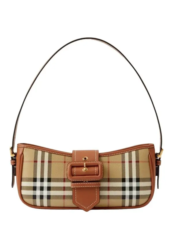 Burberry Vintage Check Sling Shoulder Bag - Neutrals