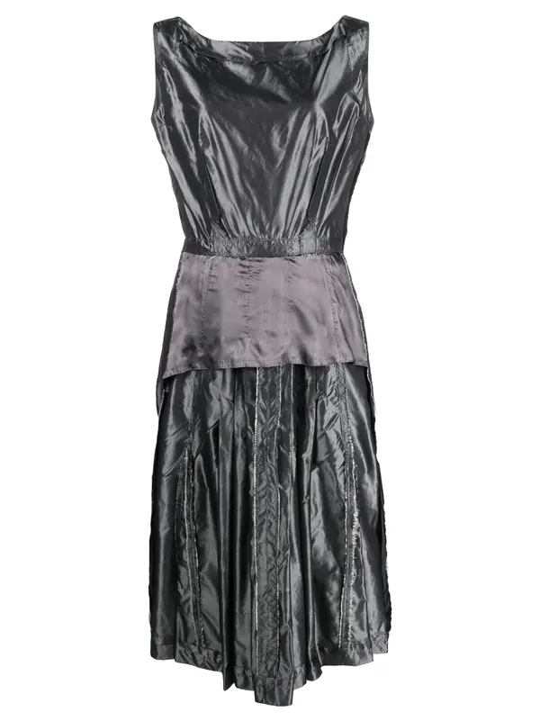 MAISON MARGIELA Inside-out Sleeveless Midi Dress - Grey