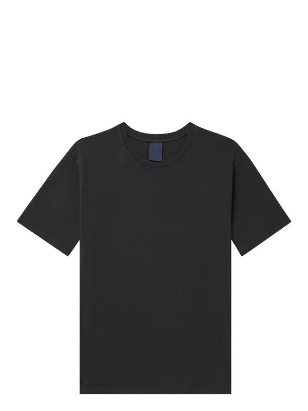 Nudie Jeans Uno Everyday Cotton-jersey T-shirt - Black