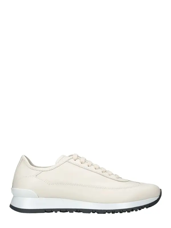 John Lobb Leather Hurlingham Runner Sneakers - Beige