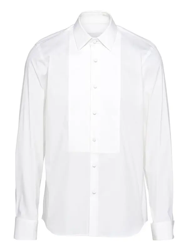 Prada Stretch Cotton Shirt - White