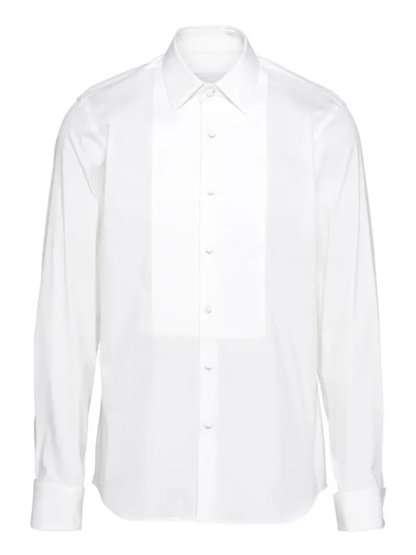 Prada Stretch Cotton Shirt - White