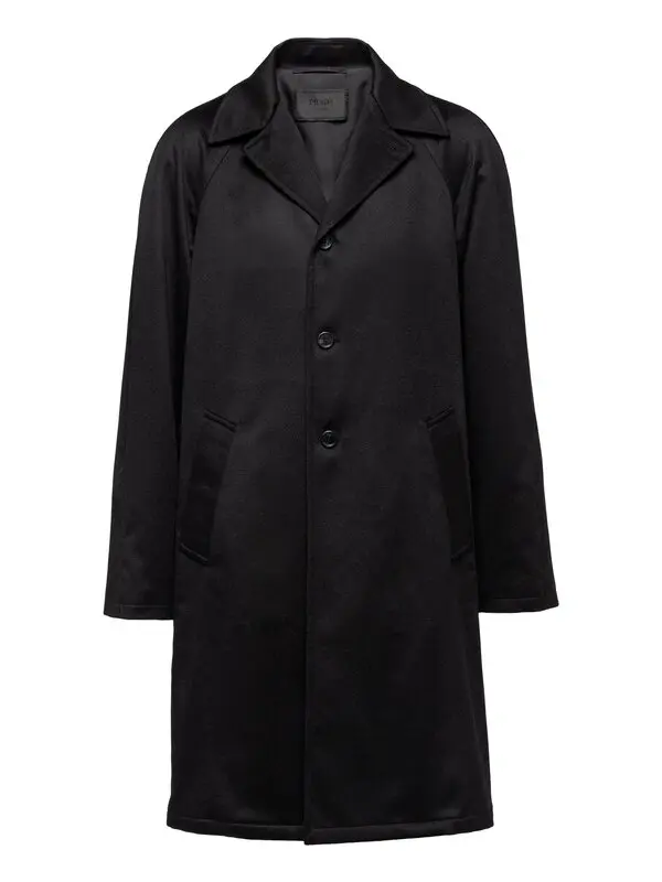 Prada Cashmere Coat - Black